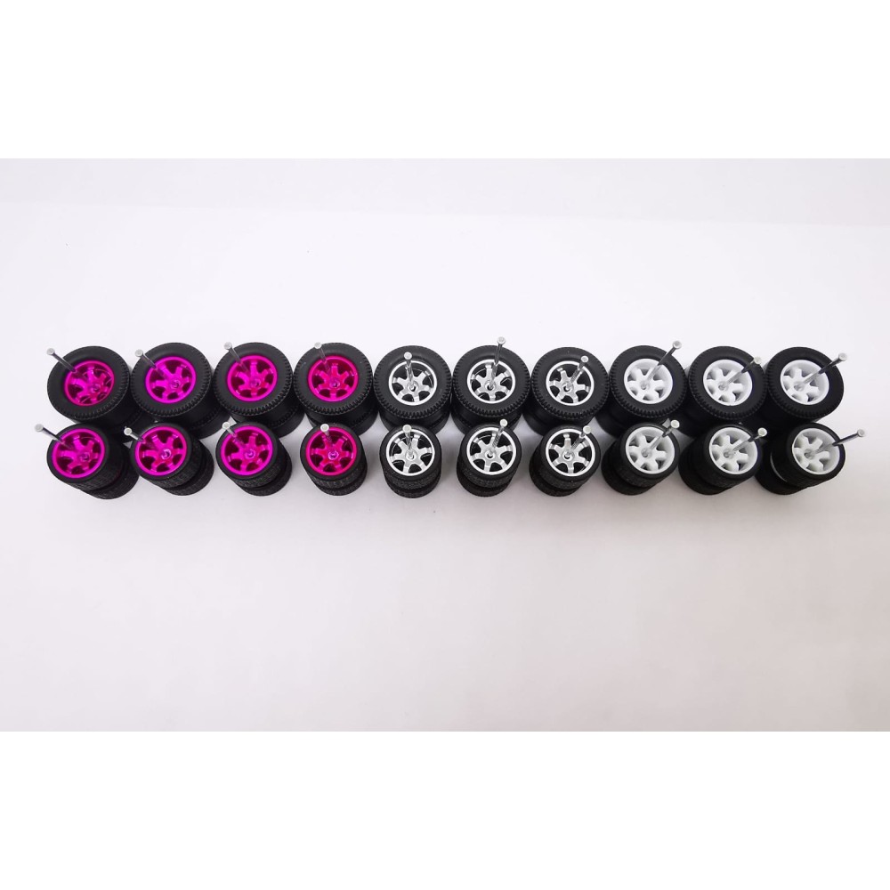10 Set ECO Dragster 10/12 Samed Wheels K-Wheel Mix Rim