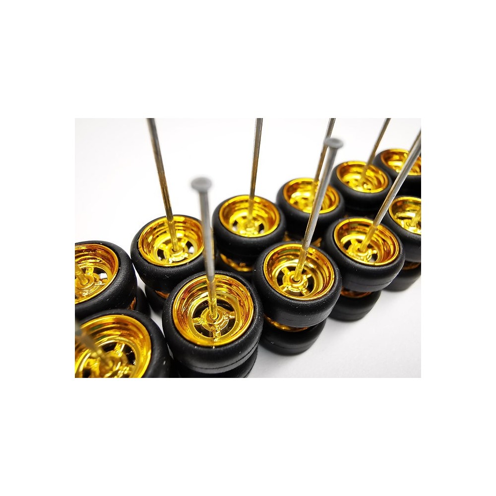 Samed Wheels 10 Set Pack 4 SPOKE GOLD 10mm