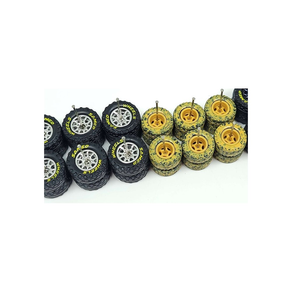 10 Sets Offroad Mix Rim And Mix Tire