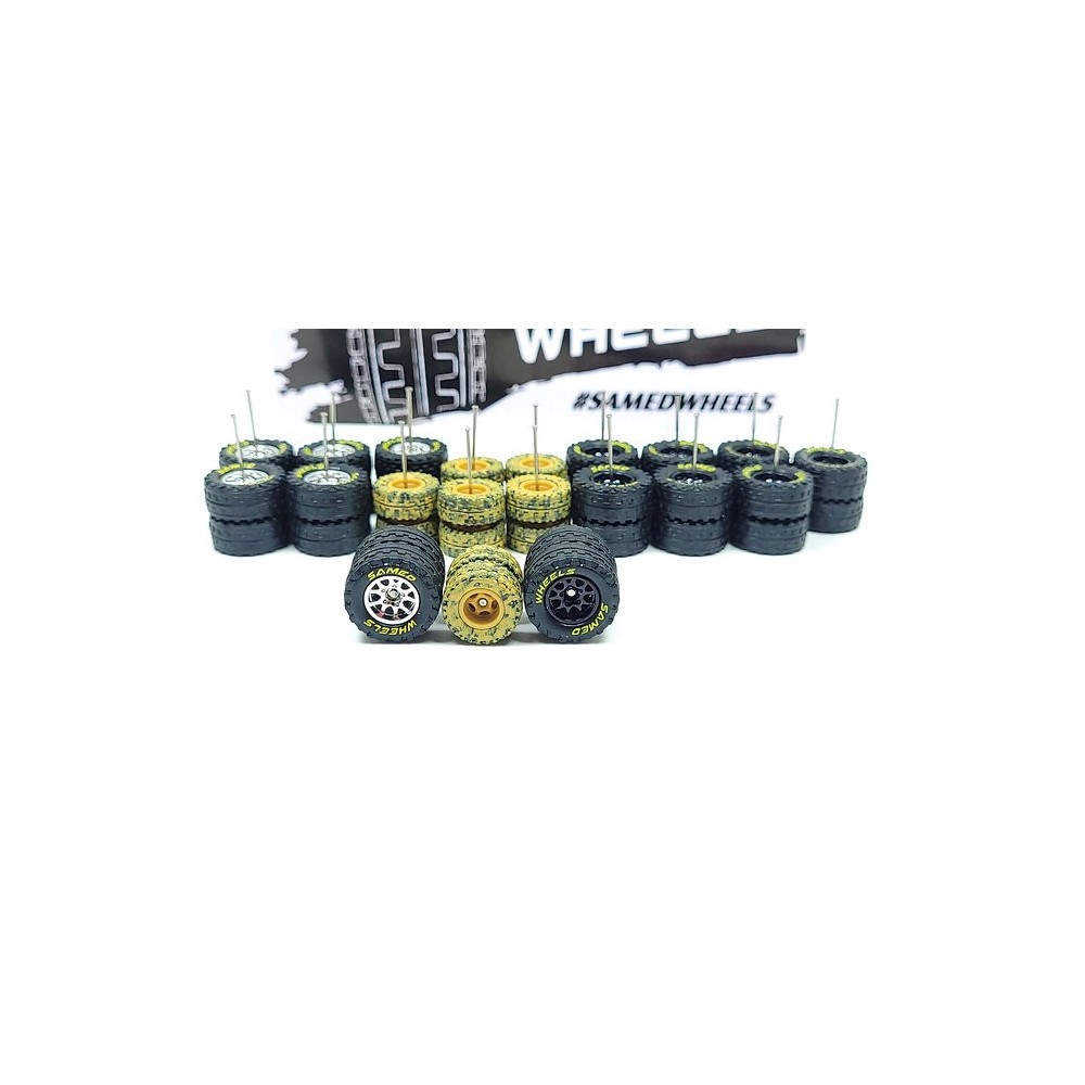 10 Sets Offroad Mix Rim And Mix Tire
