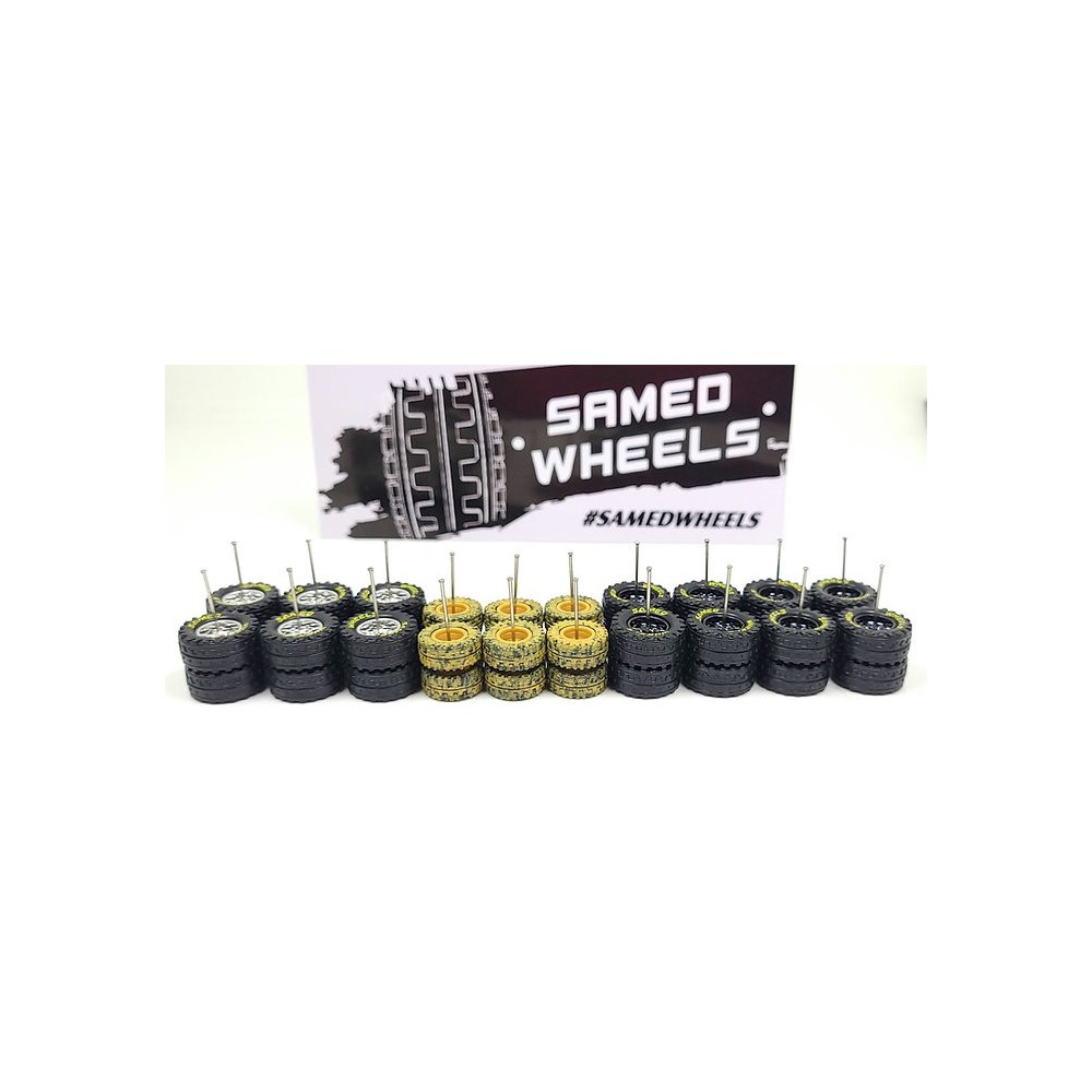10 Sets Offroad Mix Rim And Mix Tire